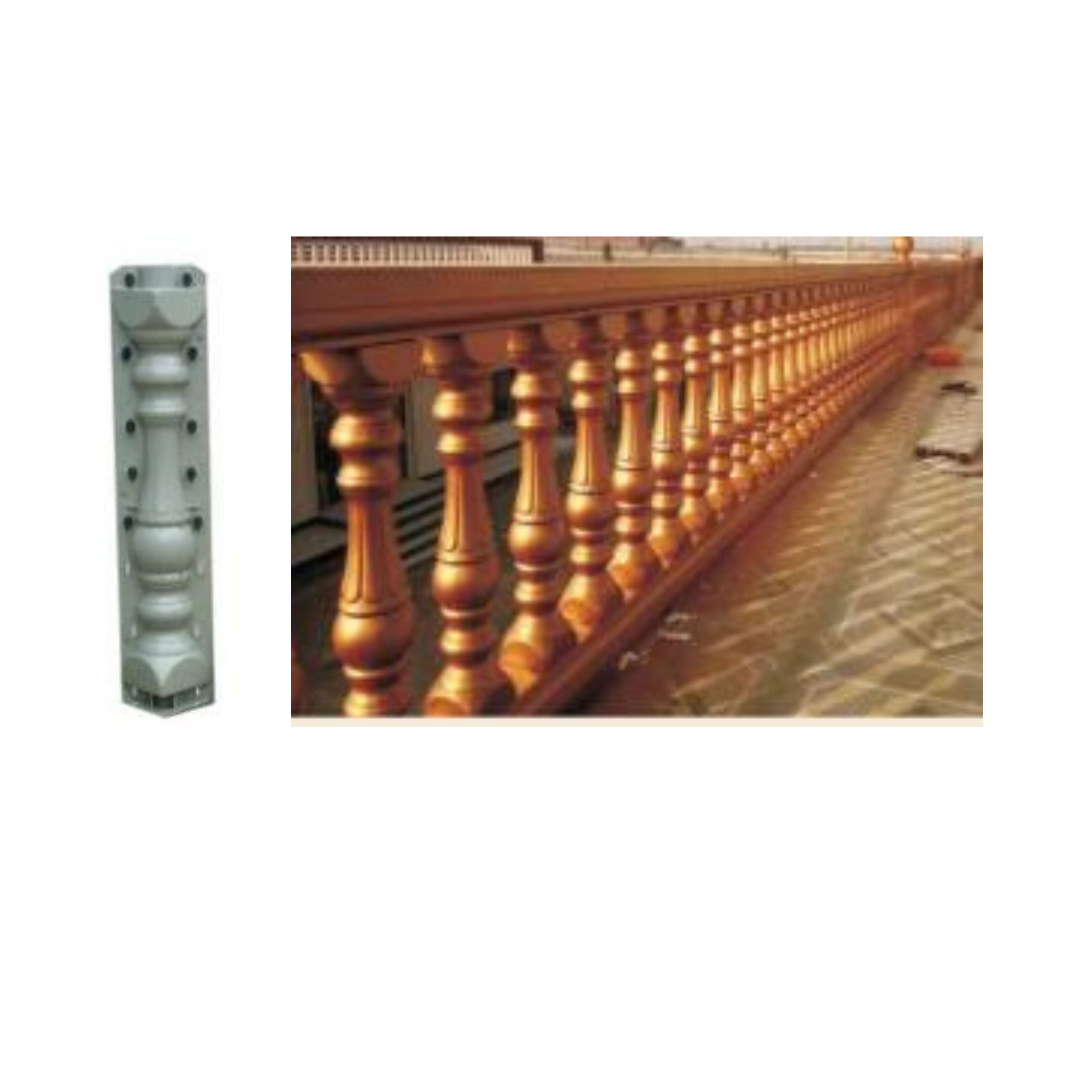 Precast Baluster Mold – Classic Vertical Design (B-1) – Sessa ...